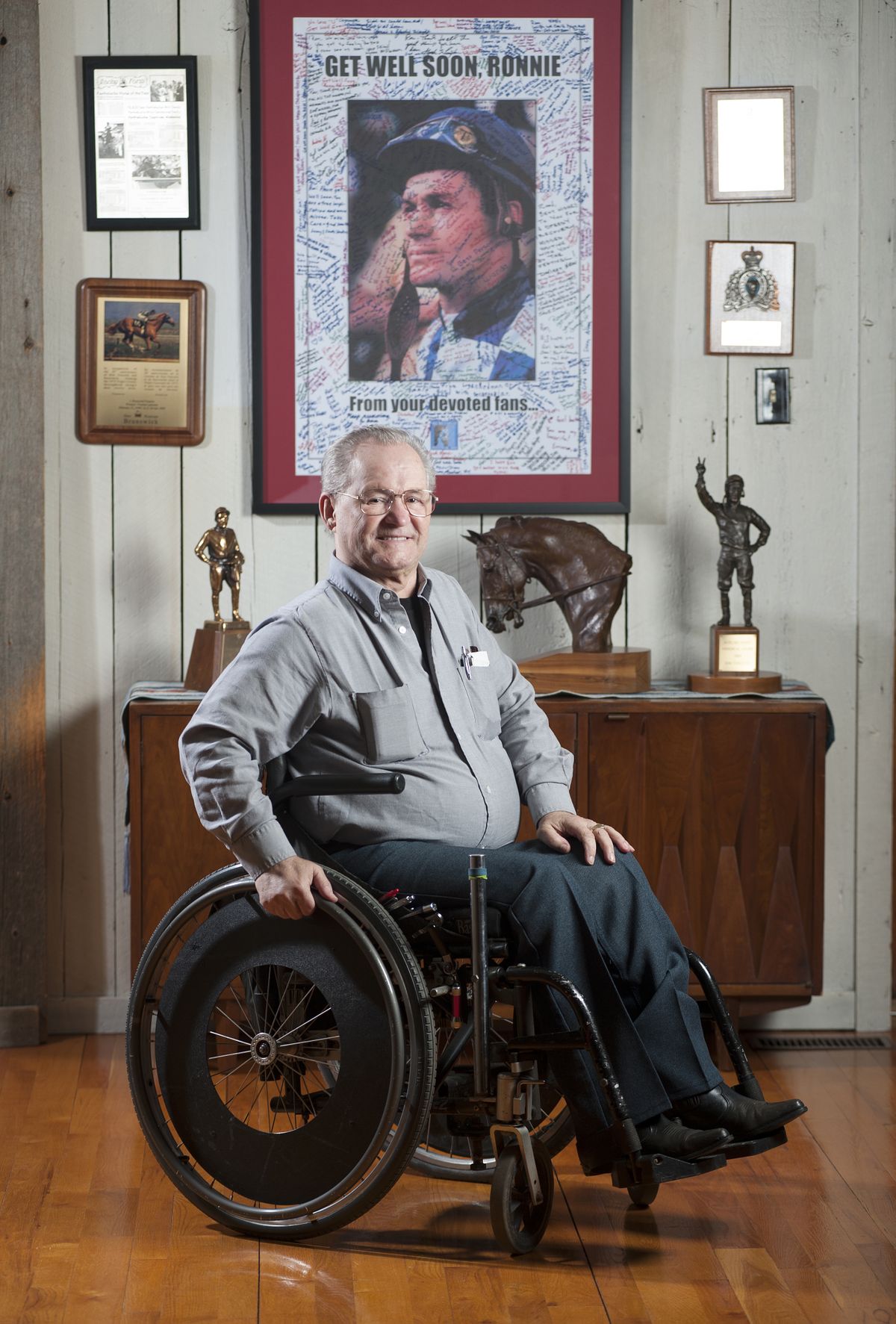 Ron Turcotte el jinete con el que Secretariat voló en la Triple Corona